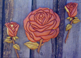 ROSES INTARSIA PATTERN - PS Wood Machines