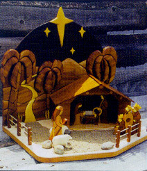 NATIVITY SCENE INTARSIA PATTERN - PS Wood Machines