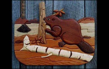 BEAVER INTARSIA PATTERN - PS Wood Machines