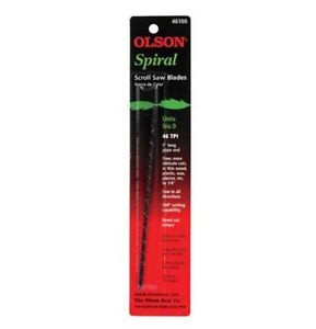 #4 Spiral Scroll Saw Blades - pinless - PS Wood Machines
