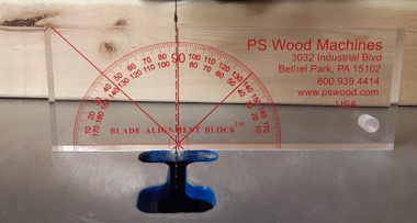 BLADE ALIGNMENT BLOCK - PS Wood Machines