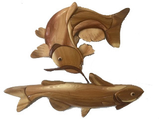 CAT FISH INTARSIA PATTERN - PS Wood Machines