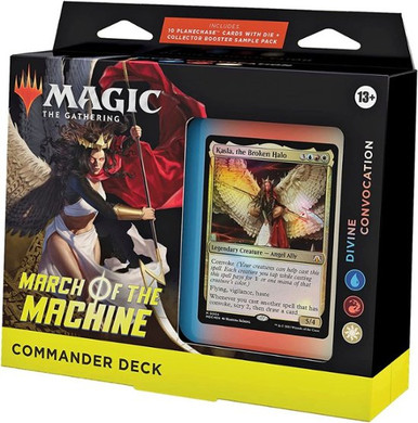 Magic: The Gathering - March of the Machine Commander Deck - Divine ...