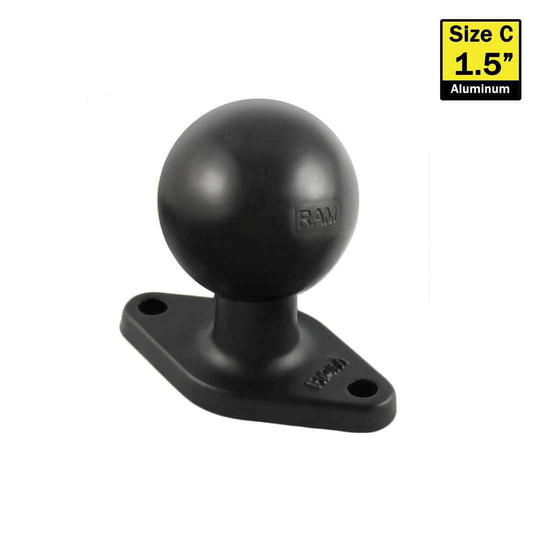 1.5" C Size RAM Ball Diamond Base RAM-238U -Ships Fast