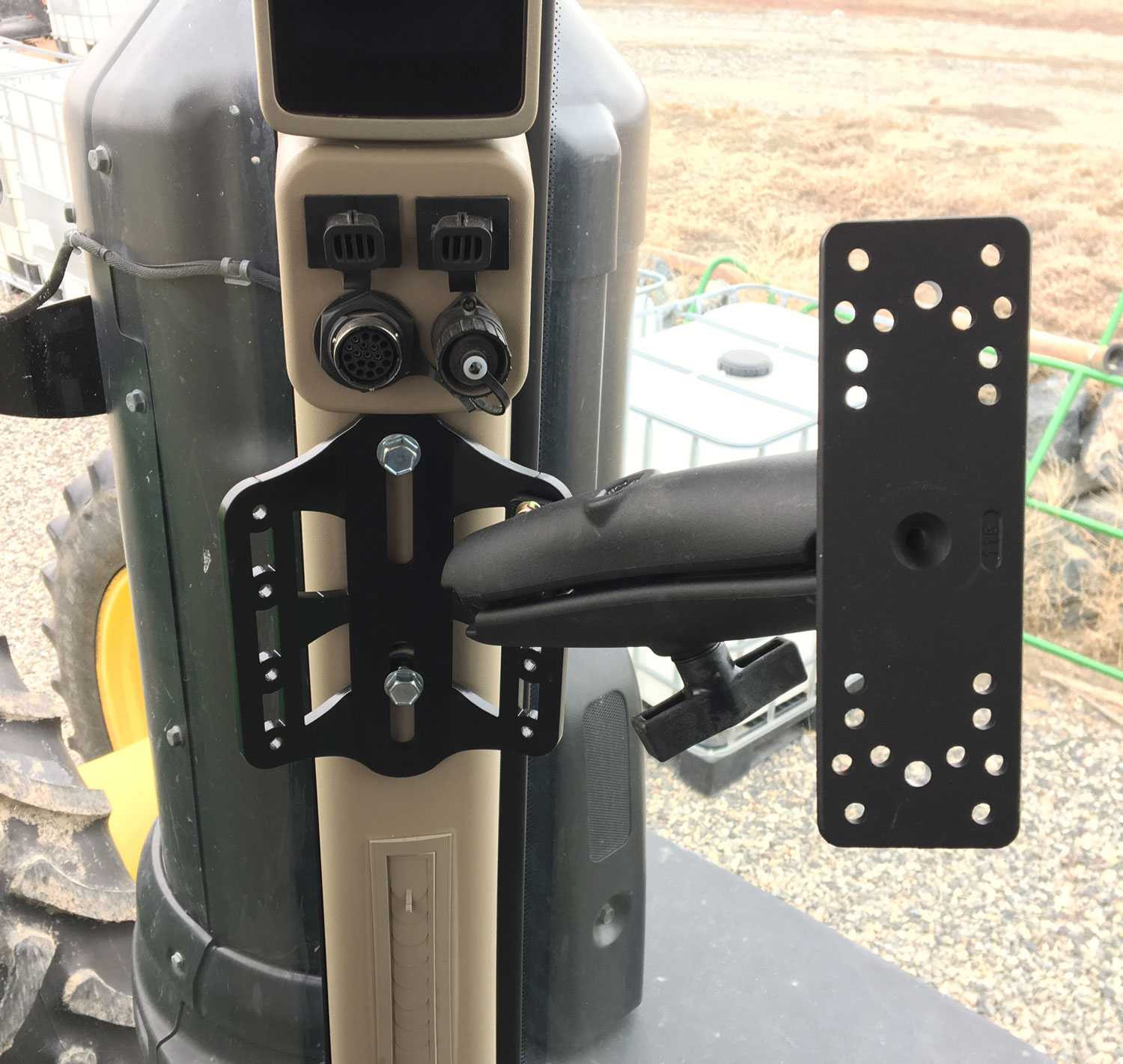 Tablet Mounts for Tractor or Combine John Deere or Case IH