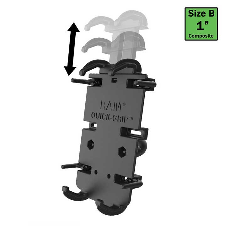 RAM® Quick-Grip™ XL Phone Holder with Ball RAM-HOL-PD4-238AU