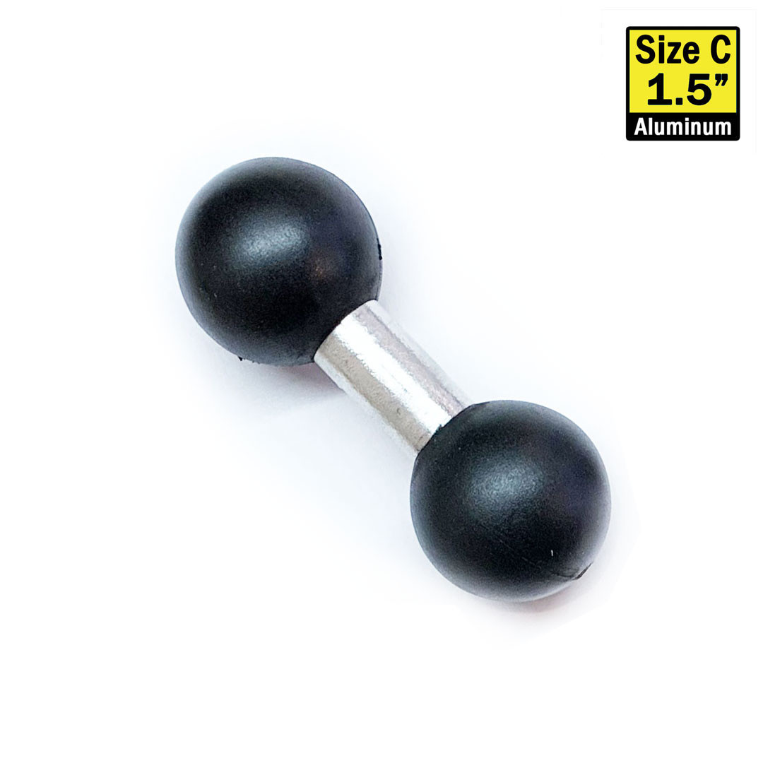 Size C RAM® Double Ball Adapter for 1.5" Ball RAM-230U