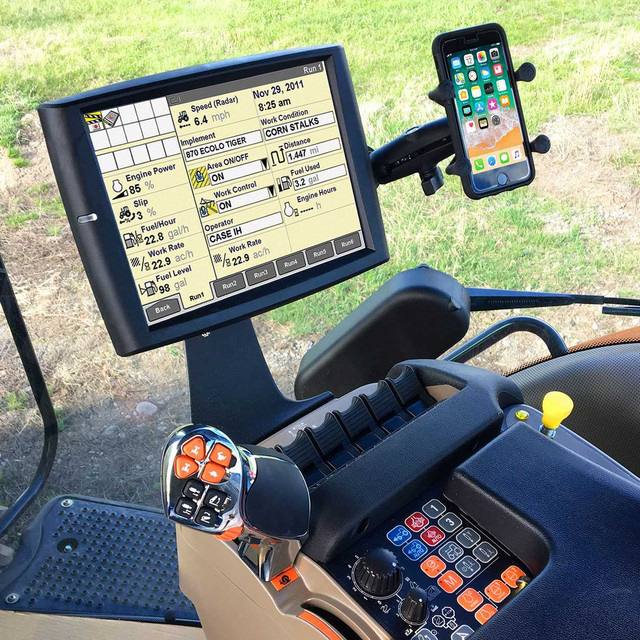 Phone Holder for John Deere Tractor & Combine Cabs