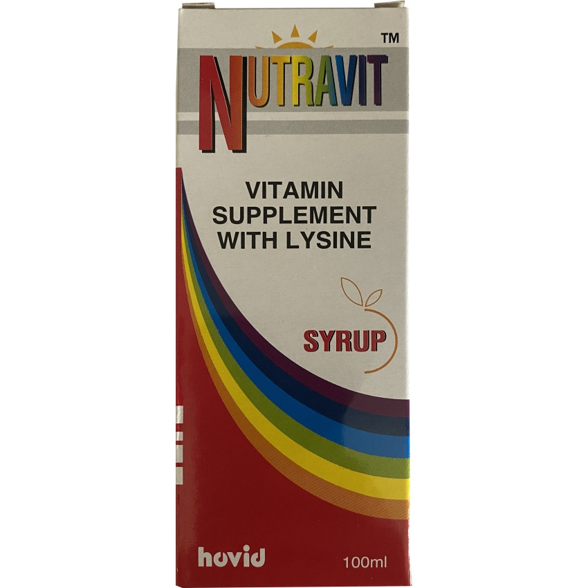 Buy Nutravit Syrup 100ml Online at Best Price & Same Day Delivery at ...