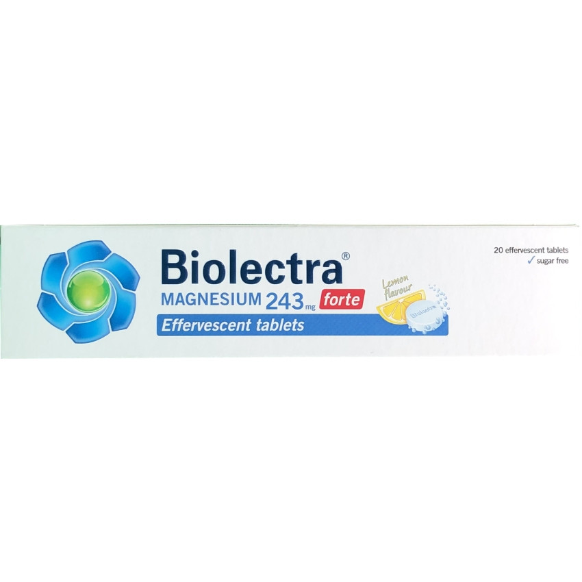 Buy Biolectra Mag Forte 20s Online at Best Price & Same Day Delivery at ...