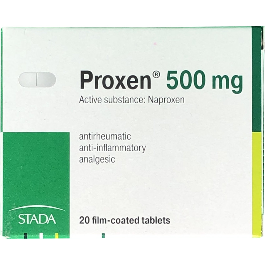 Buy Proxen 500mg Tabs 20s Online at Best Price & Same Day Delivery at ...