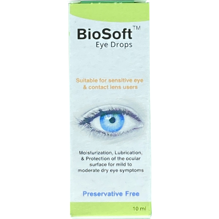 Buy Biosoft Eye Drops 10ml Online at Best Price & Same Day Delivery at ...