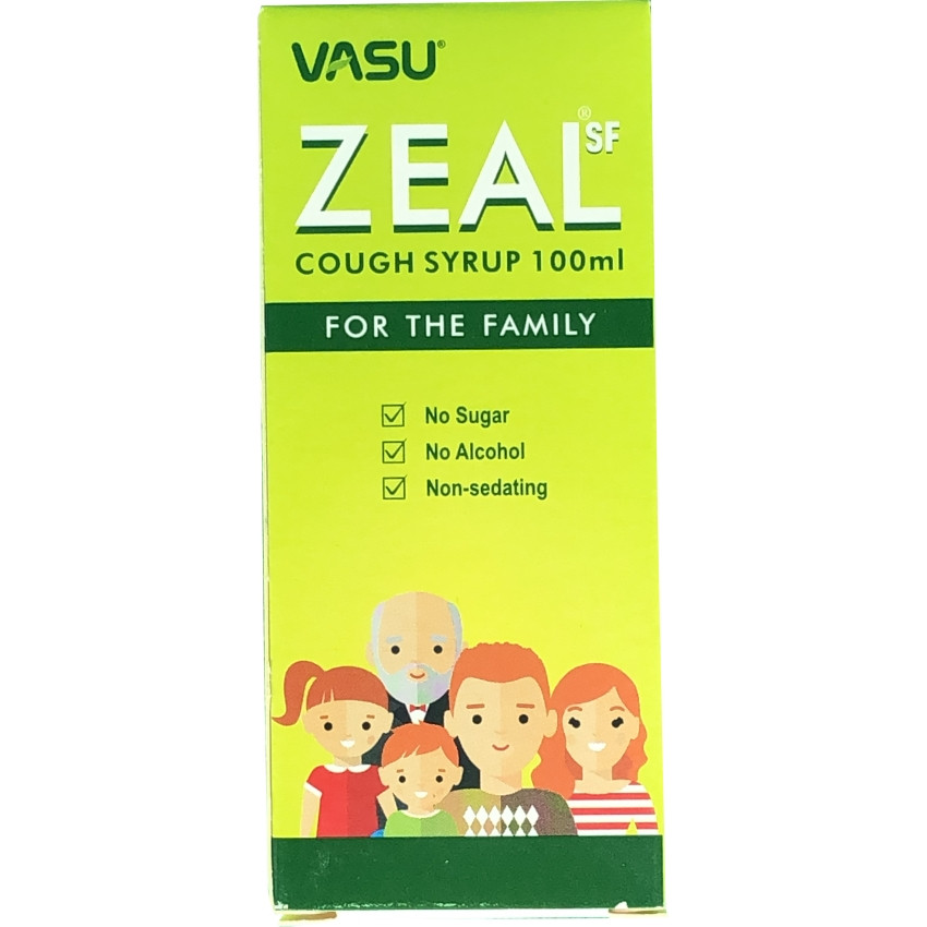 Buy Zeal Cough Syrup 100ml Online at Best Price & Same Day Delivery at ...