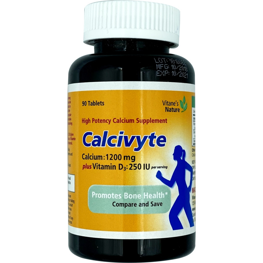 Buy Calcivyte Calcium 1200mg with Vit D Tabs 90s Online at Best Price ...