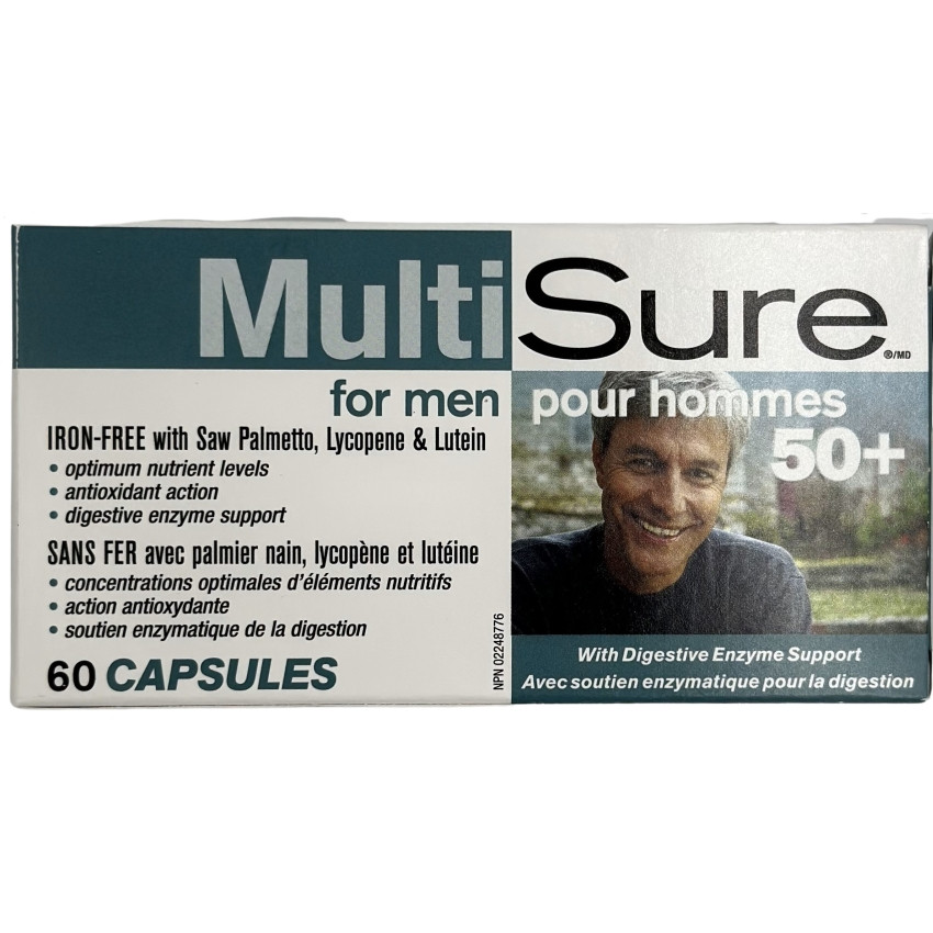 Buy Multisure For Men 50 Plus Caps 60s Online at Best Price & Same Day ...