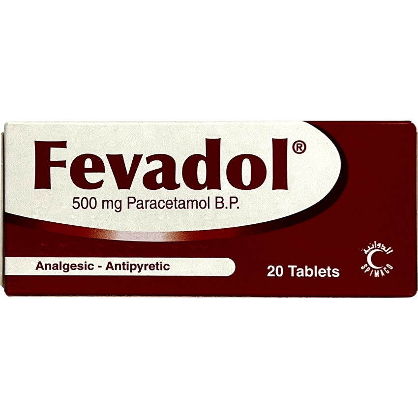 Buy Fevadol 500mg Tabs 20s Online at Best Price & Same Day Delivery at ...