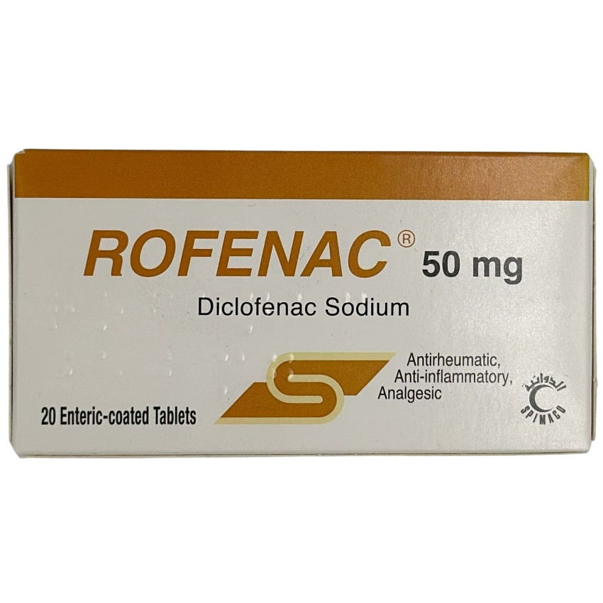 Buy Rofenac 50Mg Tab 20S Online at Best Price & Same Day Delivery at ...