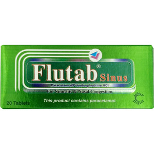 Buy Flutab Sinus Tabs 20s Online at Best Price & Same Day Delivery at ...