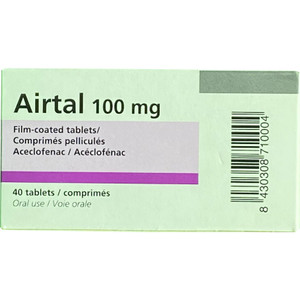 Buy Airtal 100mg Tabs 40s Online at Best Price & Same Day Delivery at NextDoorMed