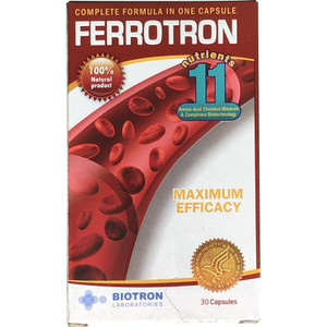 Buy Ferrotron capsules 30s Online at Best Price & Same Day Delivery at ...