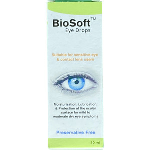 Buy Biosoft Eye Drops 10ml Online at Best Price & Same Day Delivery at ...