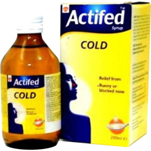Buy Actifed Syrup Cold 200ml Online at Best Price & Same Day Delivery ...