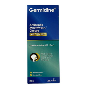 Buy Germidine Antiseptic Mouthwash Gargle 125ml Online at Best Price ...