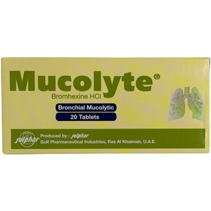 Buy Mucolyte Tab 20S Online at Best Price & Same Day Delivery at ...
