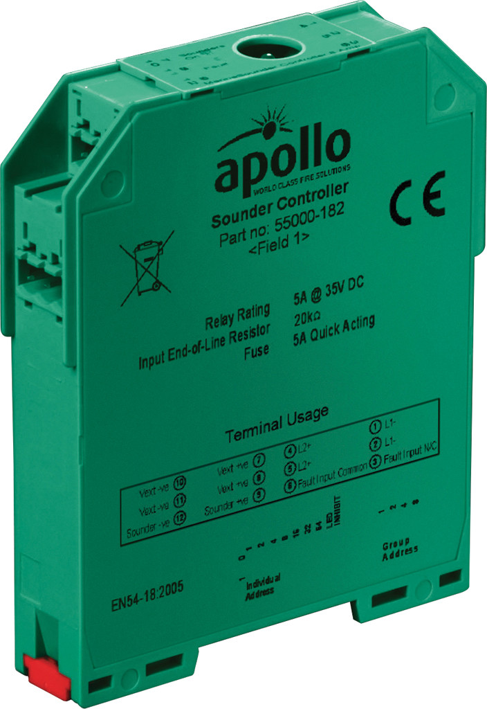 Apollo Din Rail Sounder Controller (5 Amperes) - 55000-182