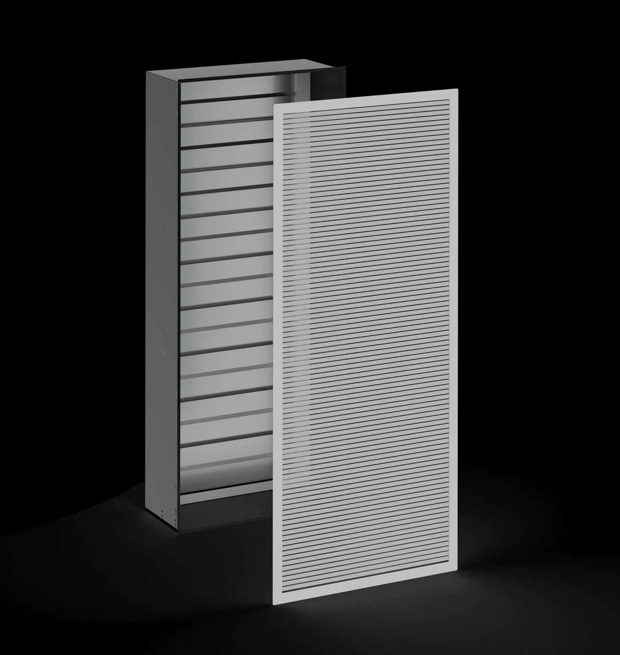 EN12101 Approved 1sqm Smoke Shaft Damper - SV-W-D2
