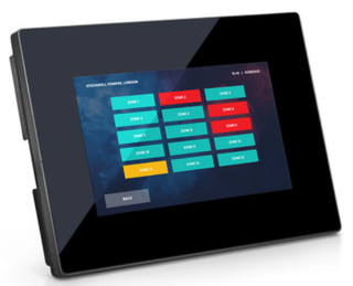 Teal Touchscreen Interface For SCP Range of Products - HMI-SCP