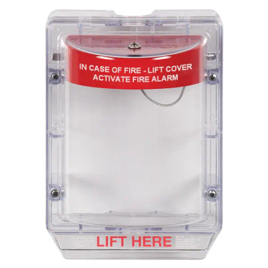 STI Stopper II Surface Mount - FIRE ALARM Text - STI-1230