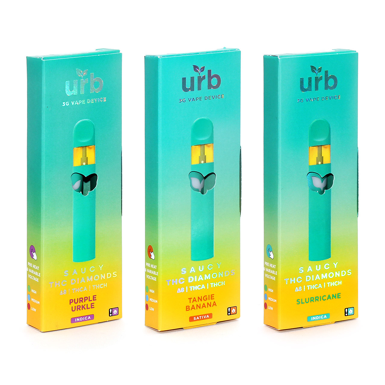 Half Baked 3g THC-A + THC-P + THC-8 Disposable Vape | CBD
