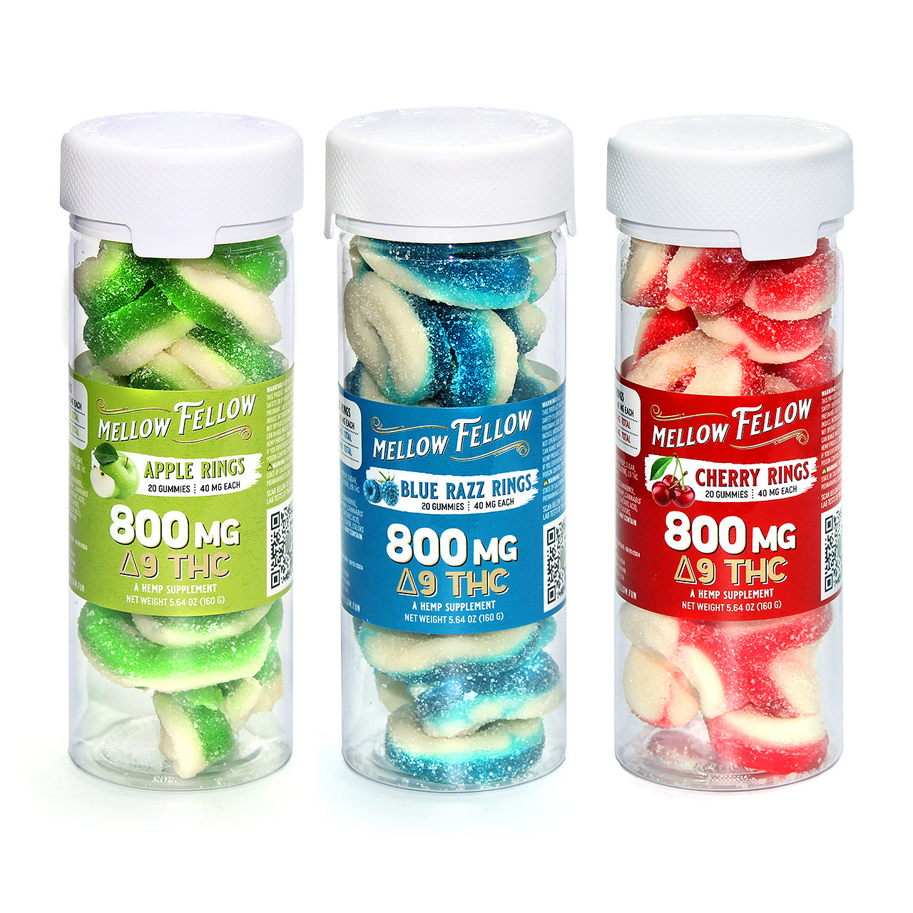 Mellow Fellow 800mg Delta 9 Edibles 20ct | Mellow Fellow