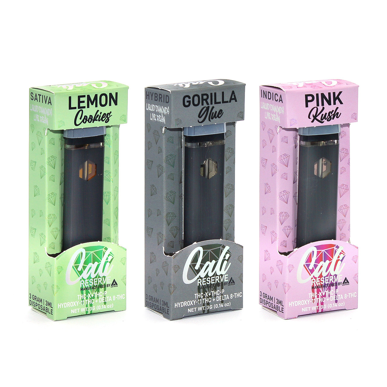 Cali Reserve by Extrax Live Resin 3g Disposable Vape | CBD