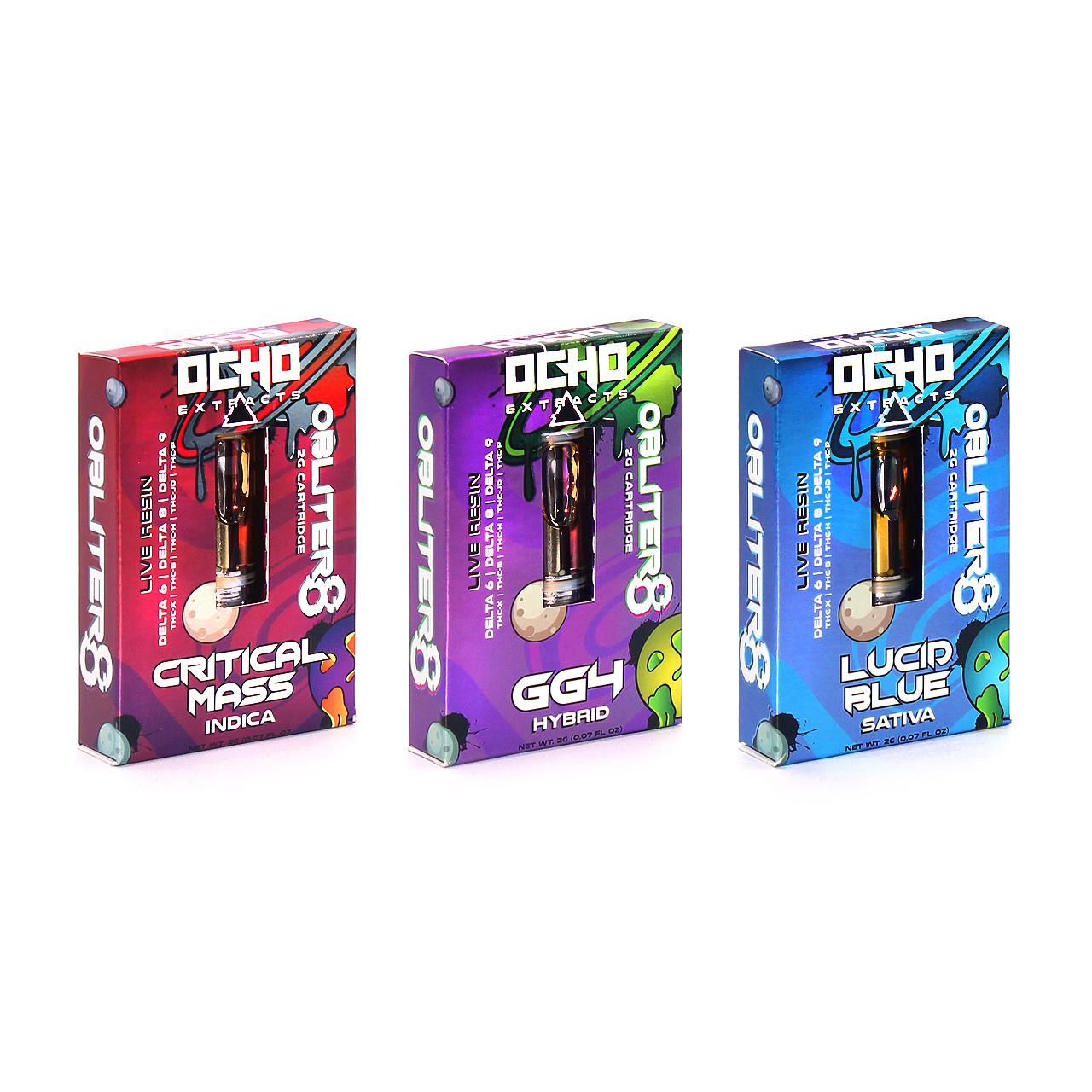 Ocho Extracts 2g Obliter-8 Cartridge | Ocho Obliter 8 carts