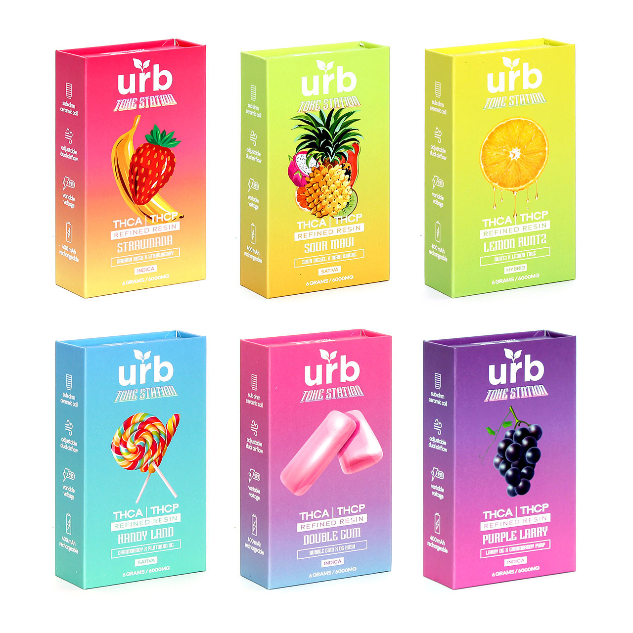 Urb Toke Station THC-A 6g Disposable Vape | Urb x Toke Vape