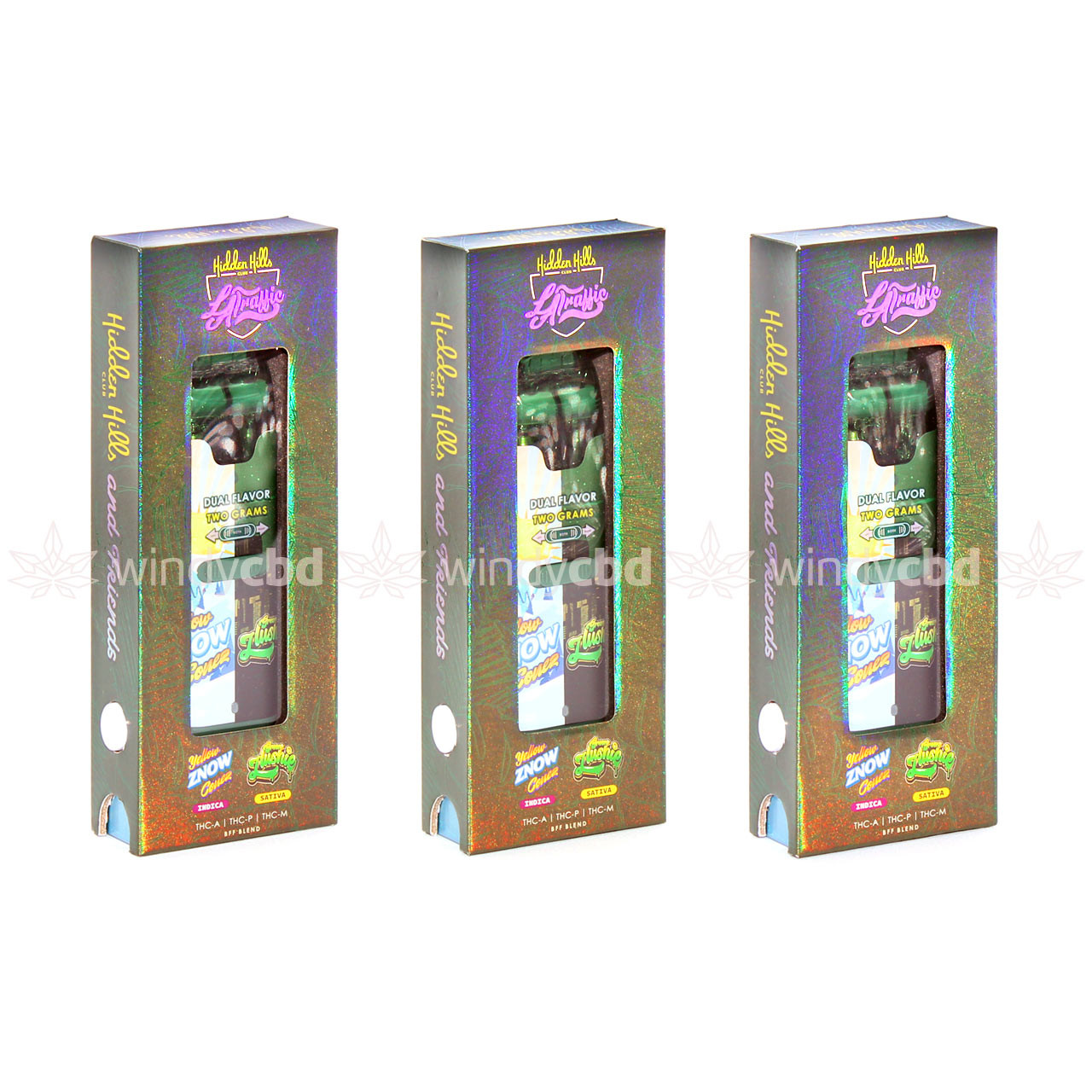 Hidden Hills 2 in 1 THC-A 2g Disposable Vape | THC-P | THC-M