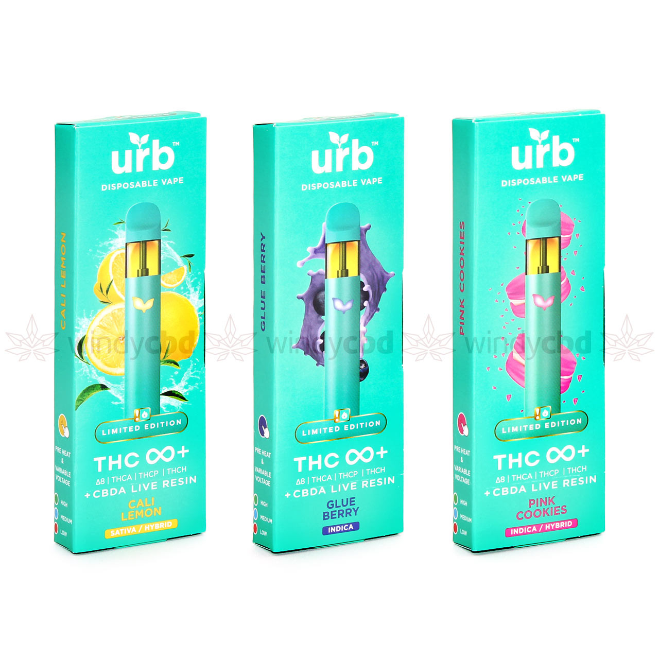 URB THC Infinity+ Limited Edition 3g Disposable Vape Online