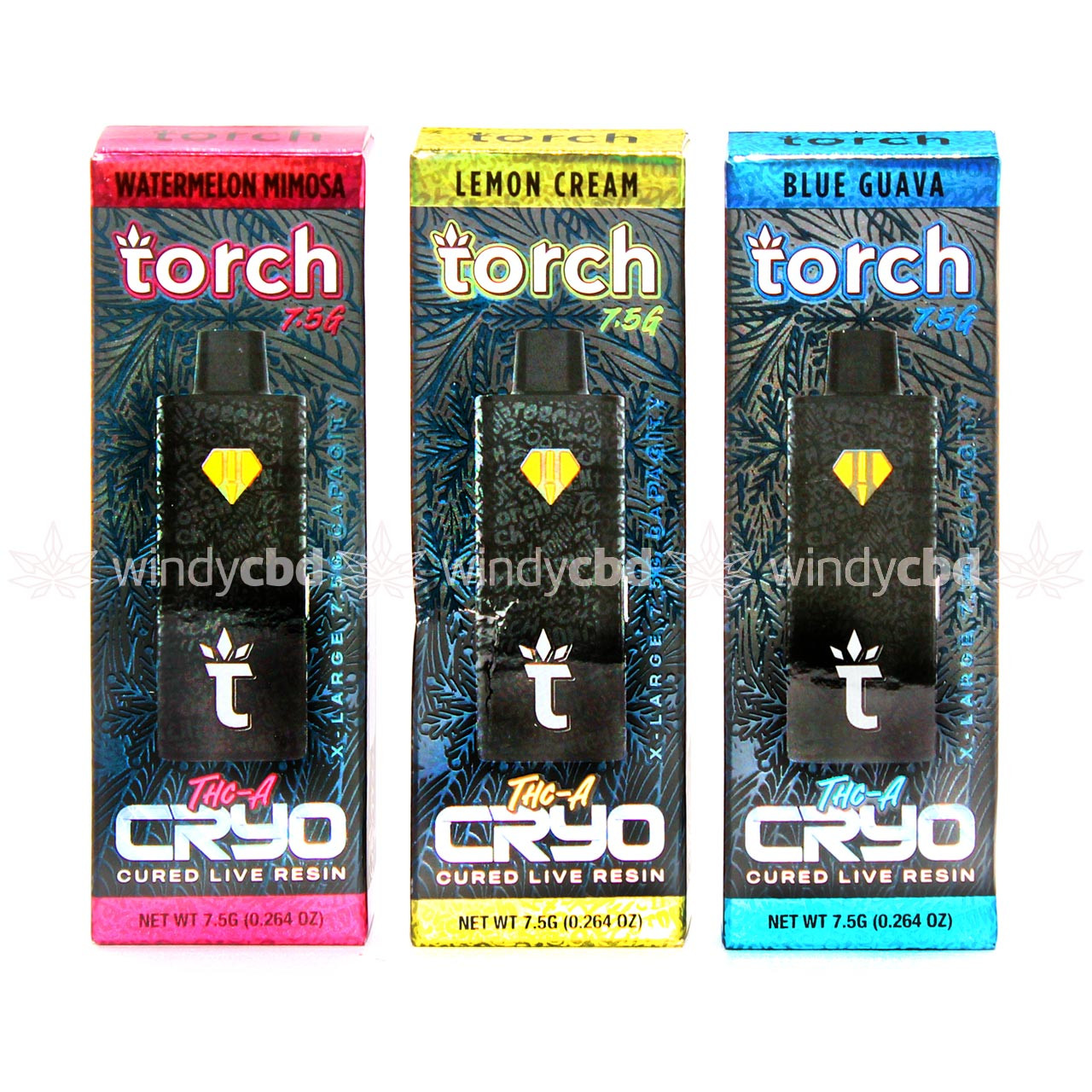 Torch Cryo THC-A Live Resin 7.5g Disposable Vape | Official
