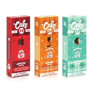 Cake TKO Live Resin 3g Disposable Vape | Cake Delta 8 TKO