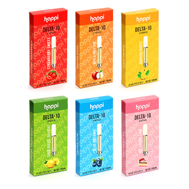 Happi Delta 10 Cartridge | D10 CBN Delta 9 Cats by happi