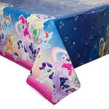 My Little Pony Plastic Table Cover - 54 in x 84 in