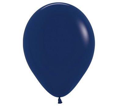 Sempertex Fashion Navy 11" Balloons - 100 count - Party Warehouse