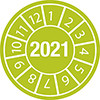 Tamper-evident Inspection Date Labels Year 2021 | 834136 | BRADY