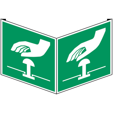 ISO 7010 signs - Emergency stop button | 831313 | BRADY