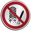 ISO Safety Sign - Do not set off fireworks | 305251 | BRADY