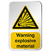 ISO Safety Sign - Warning; explosive material | 305975 | BRADY