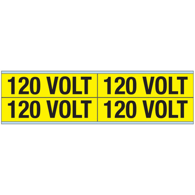 Warning Sign - 120 VOLT | 244717 | BRADY