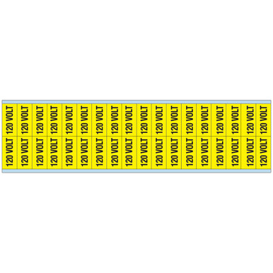 Warning Sign - 120 VOLT | 244719 | BRADY